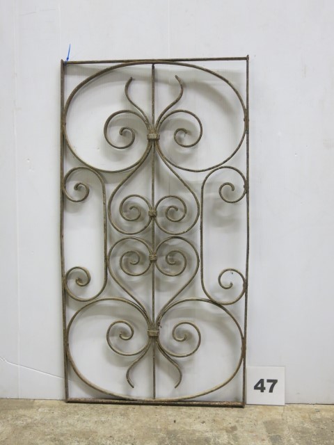 Antique Wrought Iron Window Grates - Antiques Direct Worldwide ...