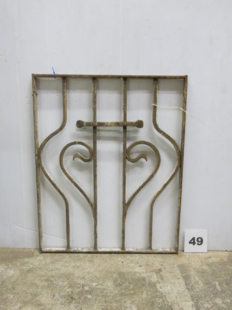 Antique Wrought Iron Window Grates - Antiques Direct Worldwide ...