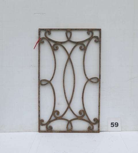 Antique Wrought Iron Window Grates - Antiques Direct Worldwide ...