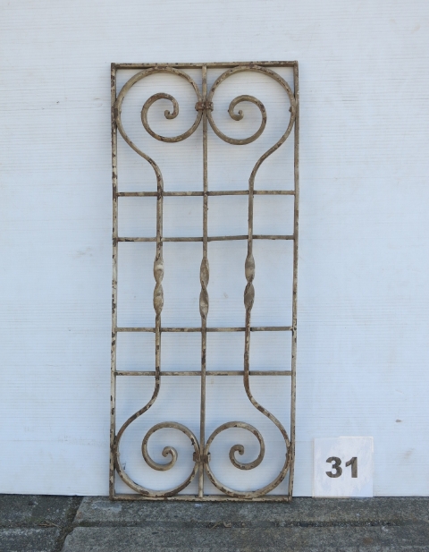 Antique Wrought Iron Window Grates - Antiques Direct Worldwide ...