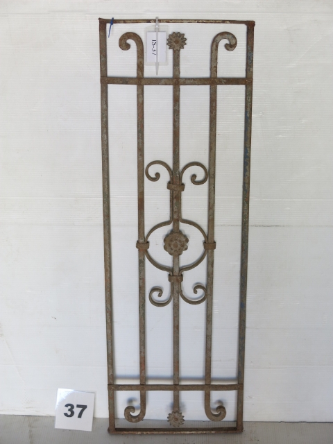 Antique Wrought Iron Window Grates - Antiques Direct Worldwide ...