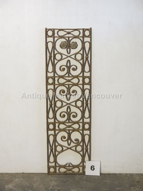Antique Wrought Iron Window Grates - Antiques Direct Worldwide ...